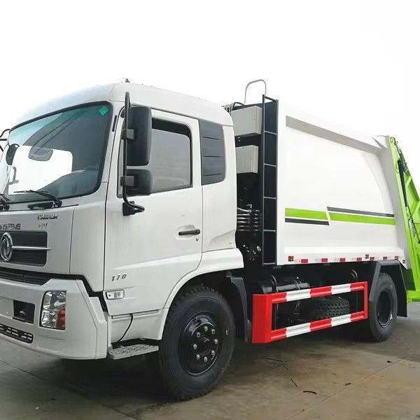Dongfeng 8m3 Garbage Compactor Truck Rubbish Bin Collection Dump Truck ...